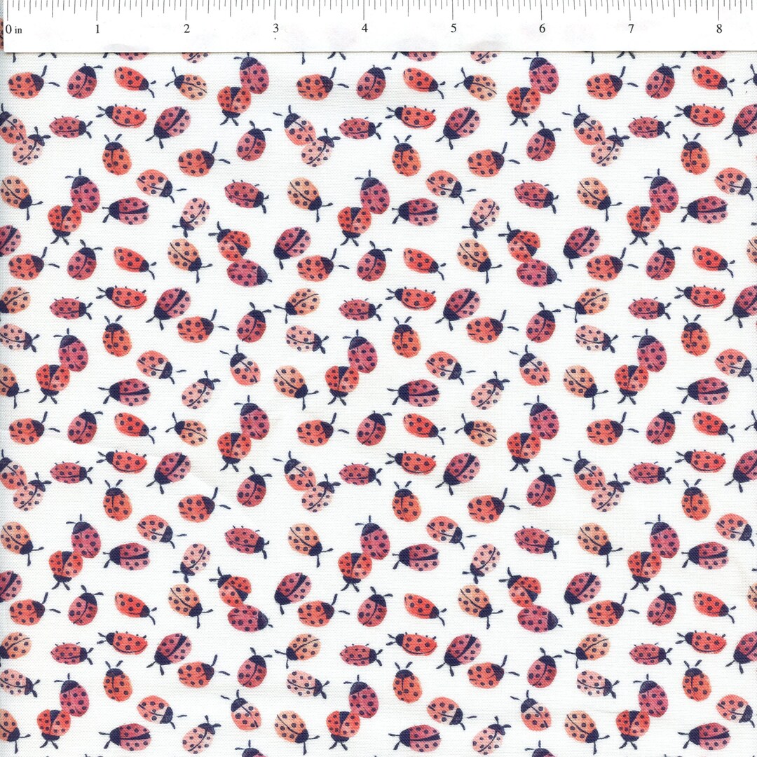 Spring It on Lady Bugging in White by Clara Jean for Dear Stella ...