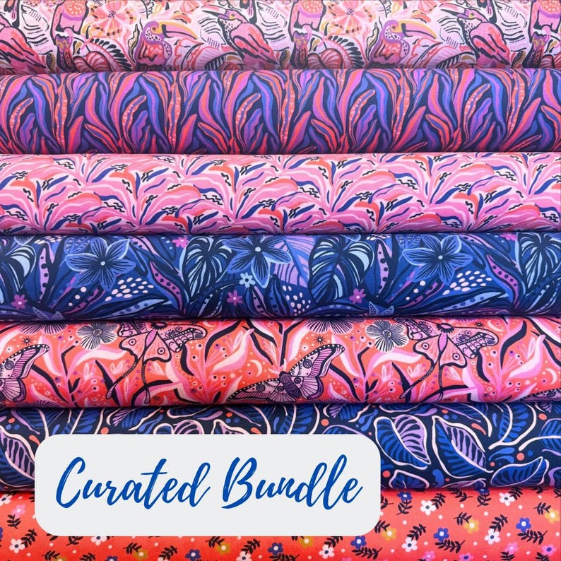 Wonder Jungle Curated Fat Quarter Bundle - 100% Certified Organic ...