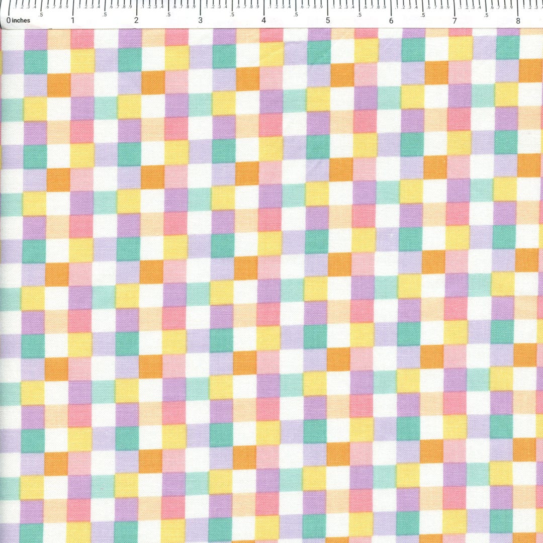 Patchwork Checks in Multi - Sold in Half Yard Increments - Etsy