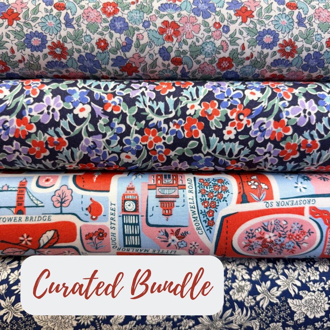London Bouquet/emily Belle Fat Quarter Bundle by Liberty Fabrics for ...