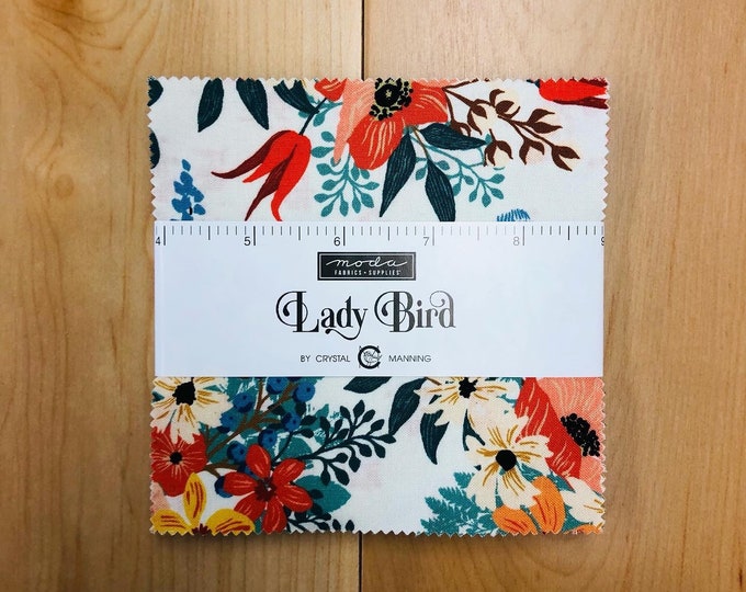 Lady Bird Charm Pack by Crystal Manning for Moda Fabrics - Etsy