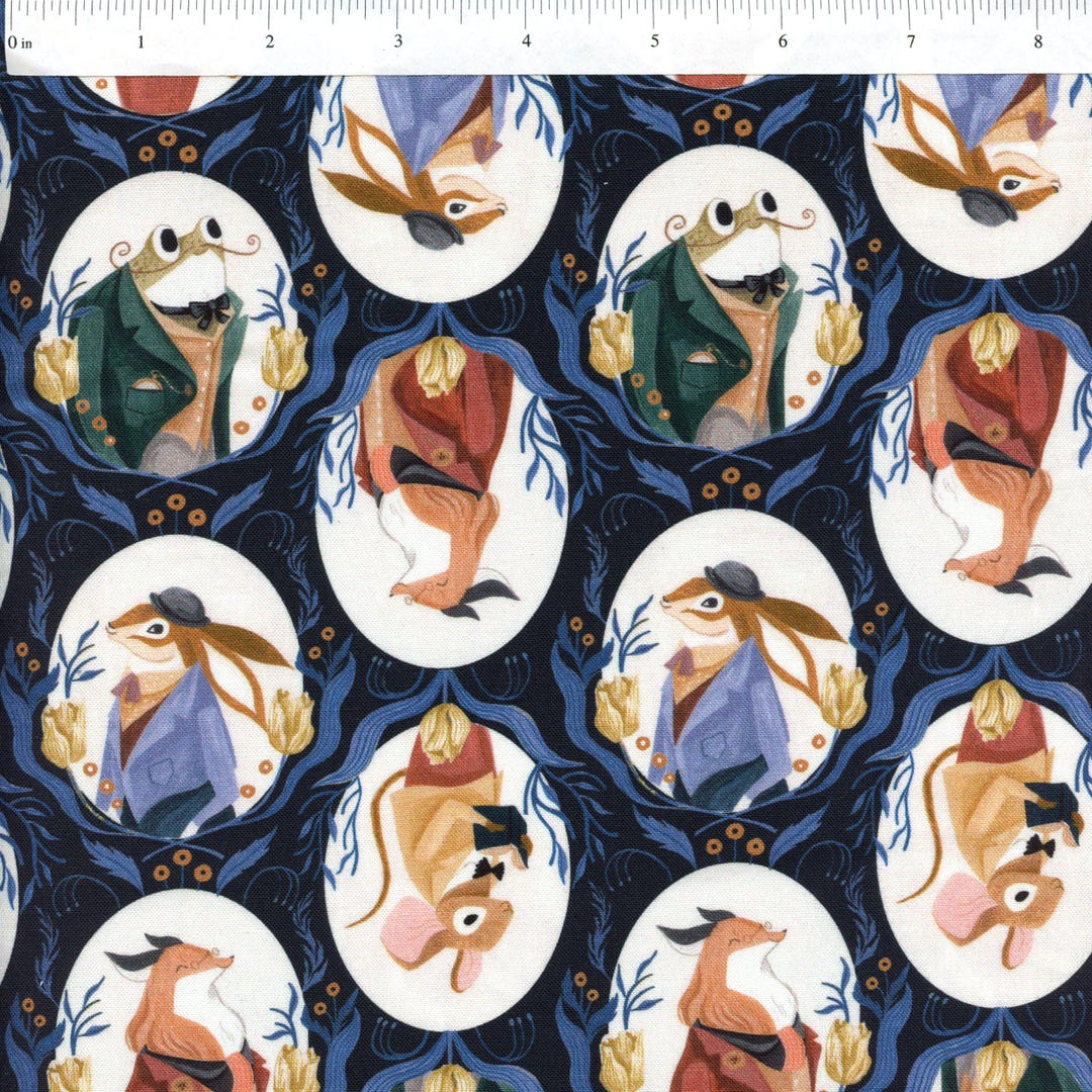 Dapper Den Dapper Toile in Space by Rae Ritchie for Dear Stella Fabrics ...