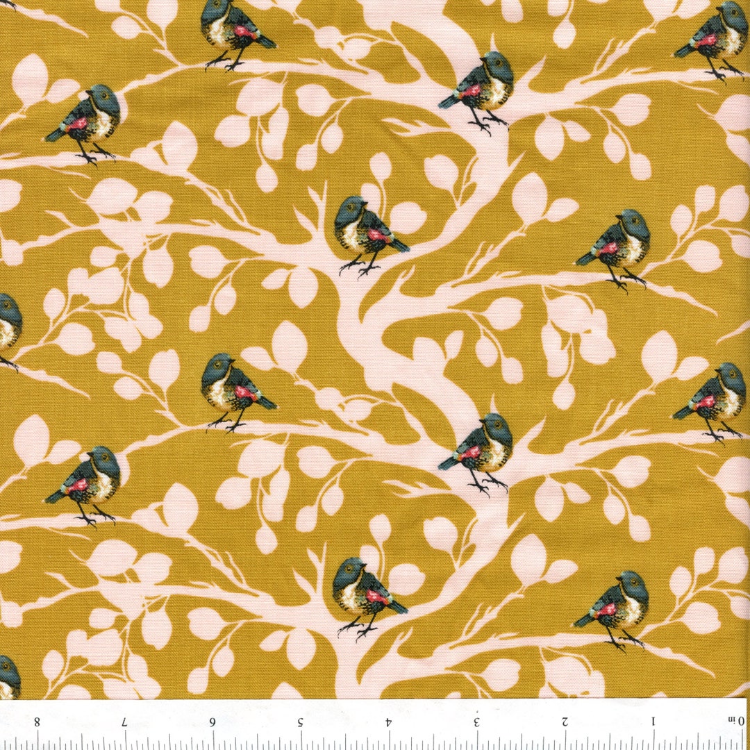 SALE End of Bolt Porch Swing Birds and Branches in Mustard by Ashley ...