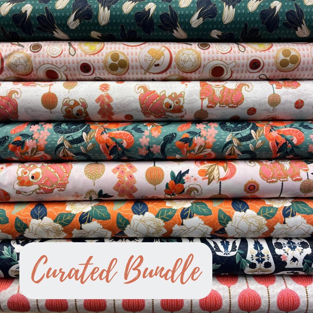 Year of the Snake Fat Quarter Bundle by Teresa Chan for Paintbrush ...