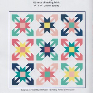 Pointed View Quilt Pattern by She Quilts A Lot - Etsy