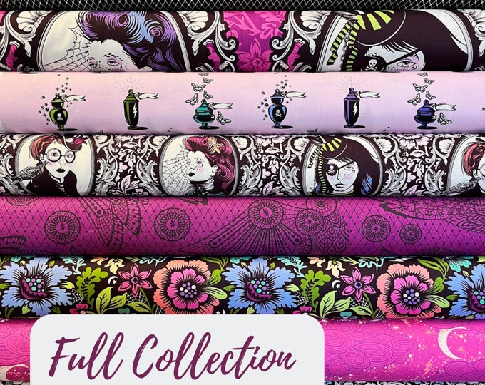Tula Pink Designer Essentials Solids Fat Quarter Bundle Free Spirit ...