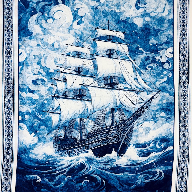 Ocean Quilt Panel - Etsy