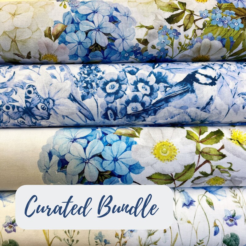 Periwinkle Fabric - Etsy