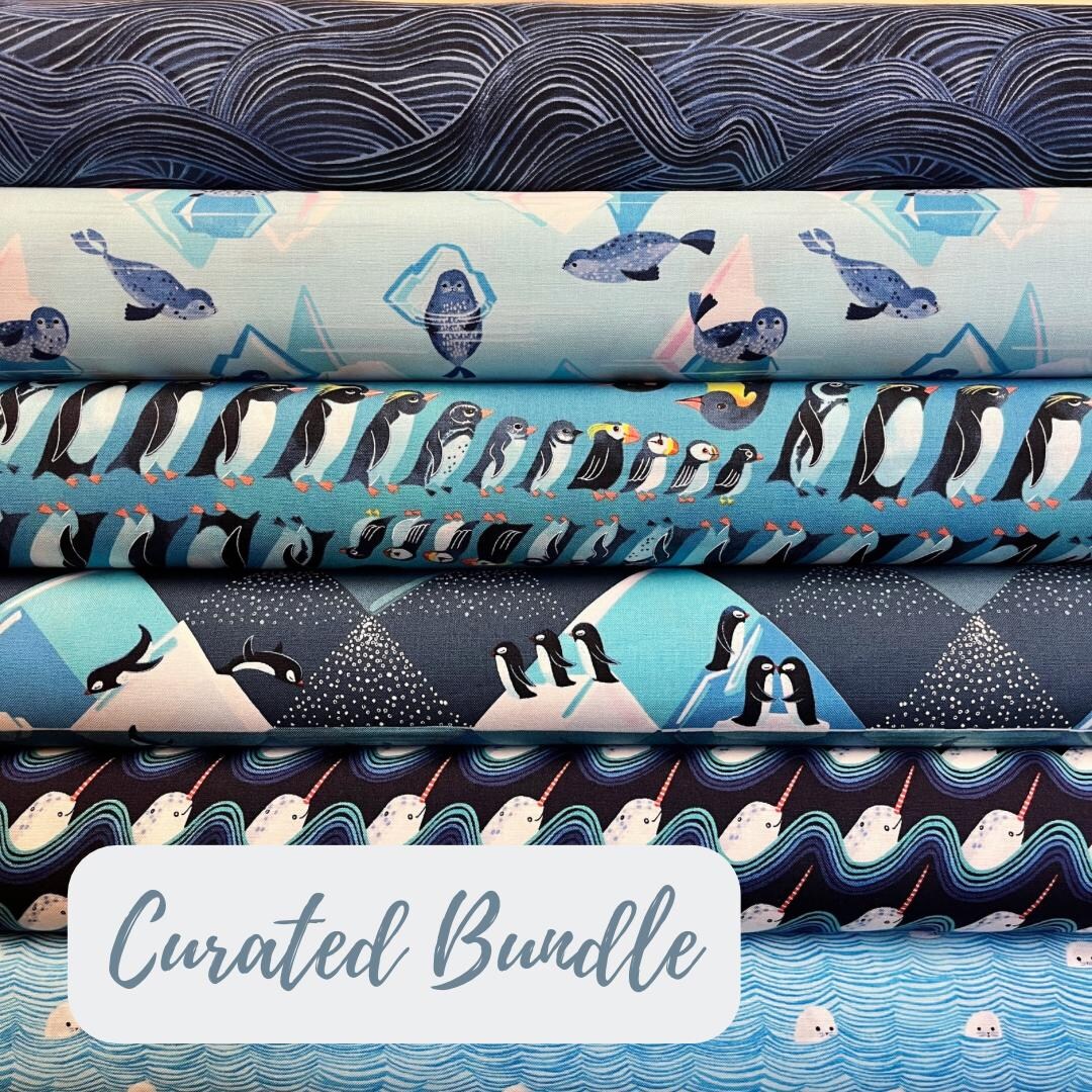 Polar Seas Fat Quarter Bundle by Katy Tanis/daughter Earth for Free ...
