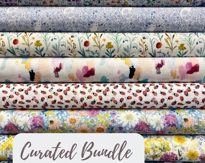 Spring It on Fat Quarter Bundle by Clara Jean for Dear Stella Designs ...