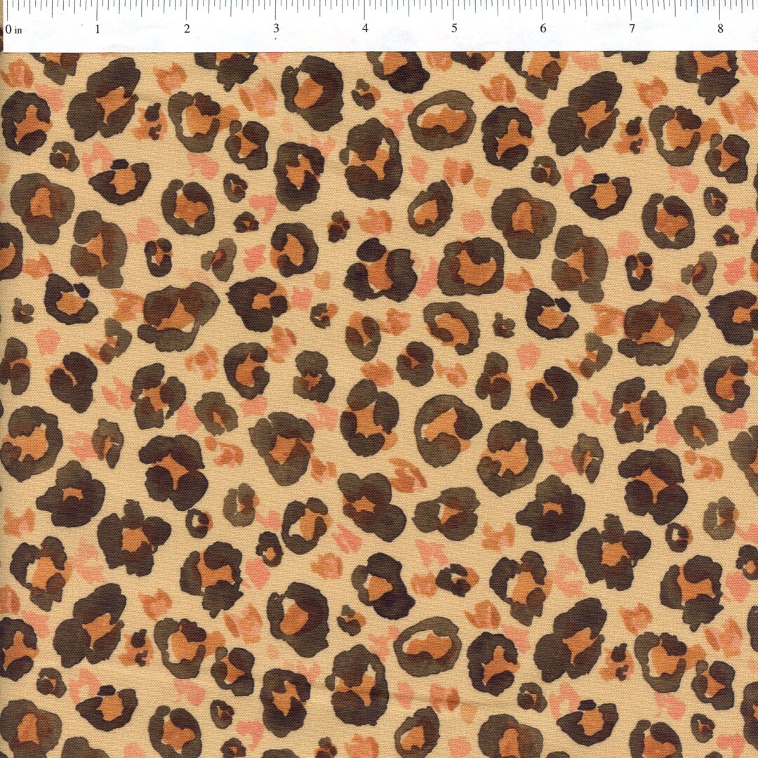 Wild Wander Jungle Spots in Amber by Betsy Olmstead for Windham Fabrics ...