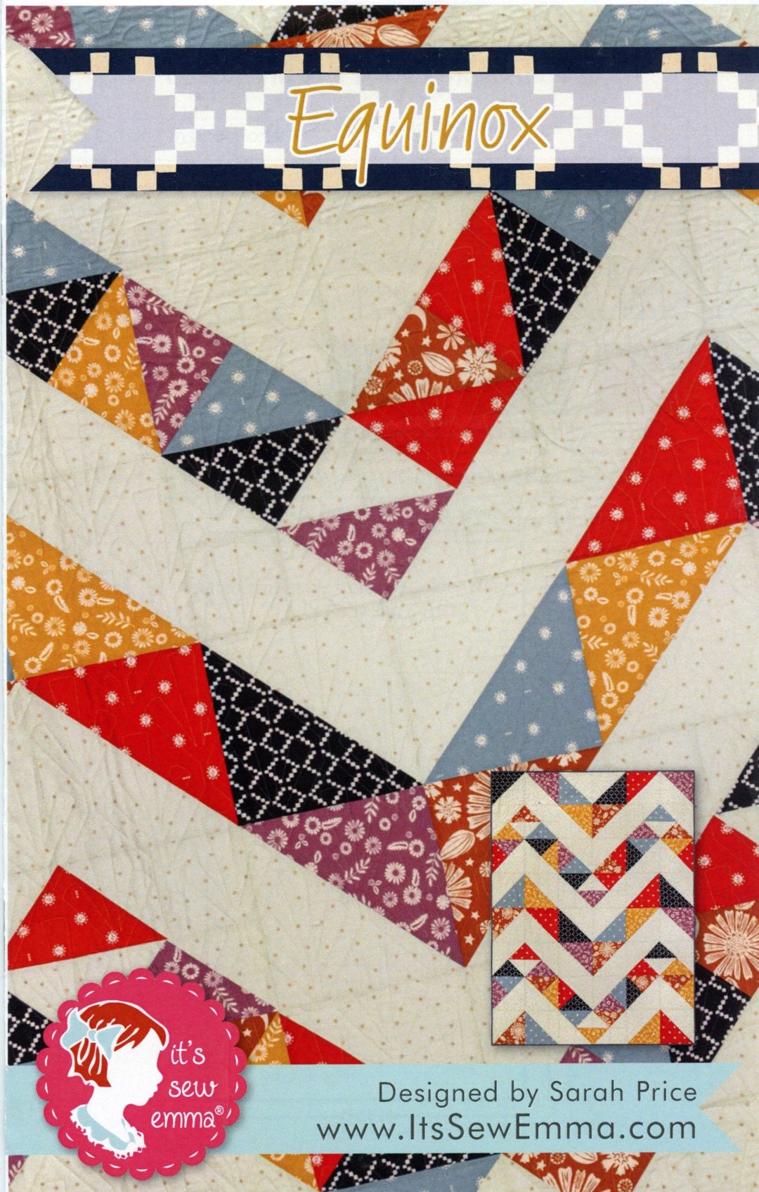 Equinox Quilt Pattern by It's Sew Emma - Etsy