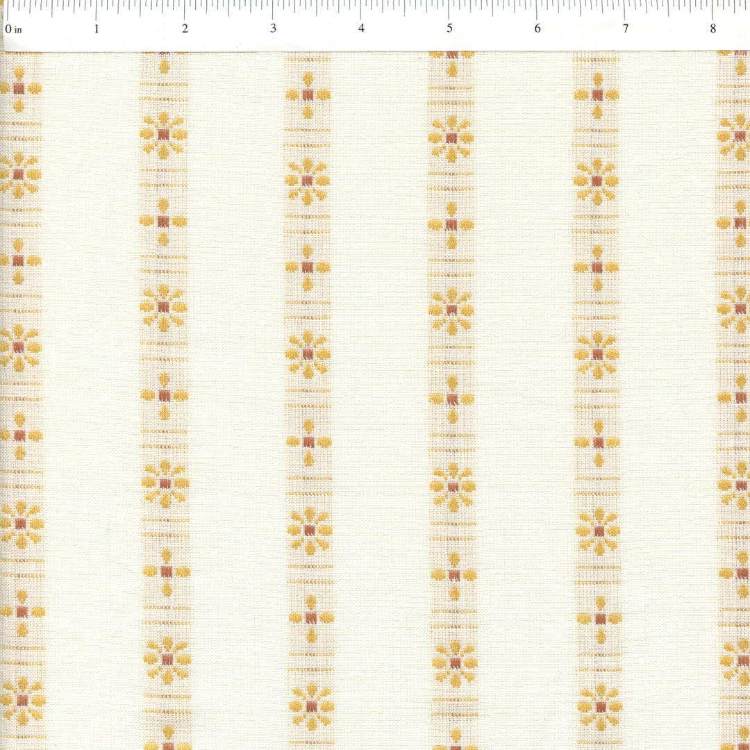 Forest Forage Daisies in Cream by Fableism Supply Co. Sold in Half Yard ...