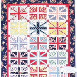 Amy Smart Regent Street Union Jacks Quilt Pattern - Etsy