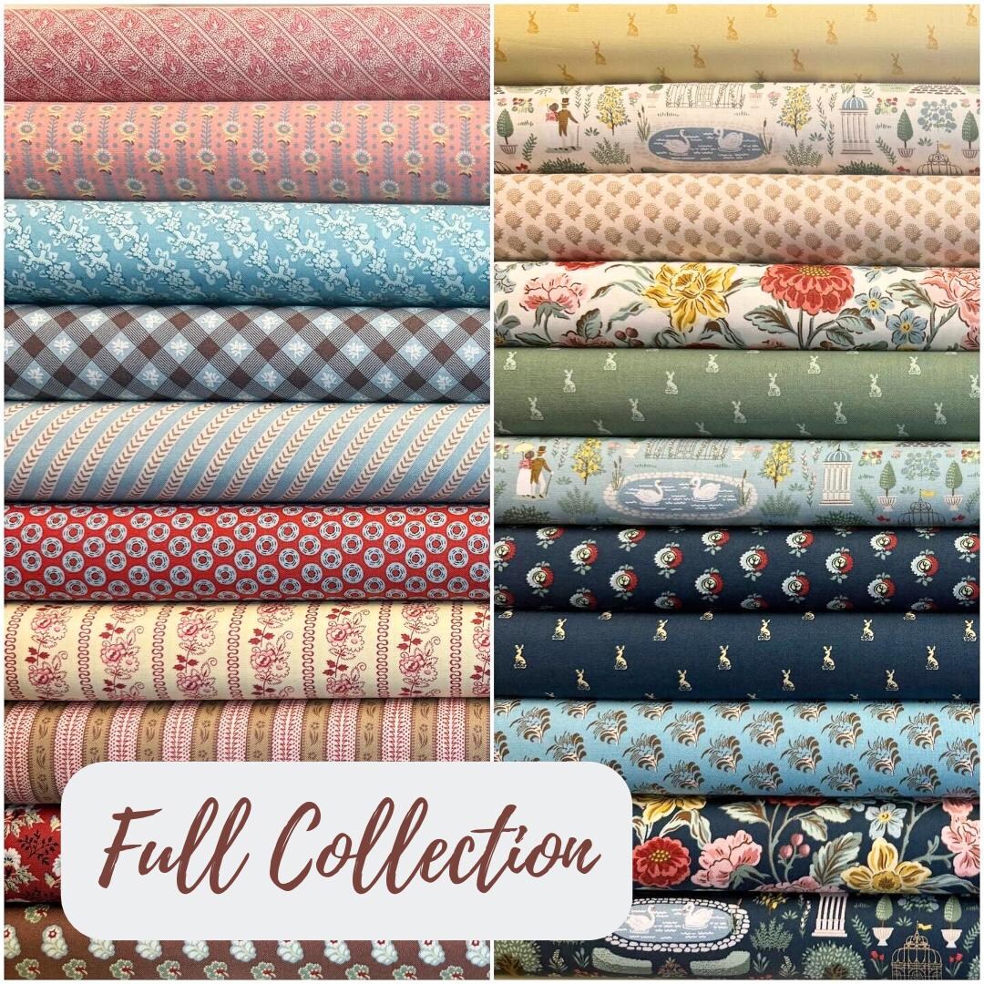 Emma Fat Quarter Bundle by Jane Austen House for Riley Blake Designs ...