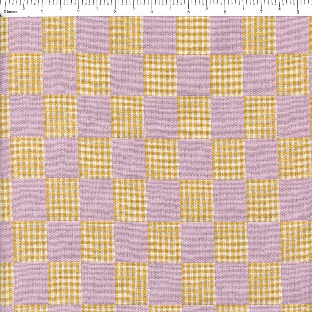 Checkmate: Checkers in Ametrine - Sold in Half Yard Increments - Etsy