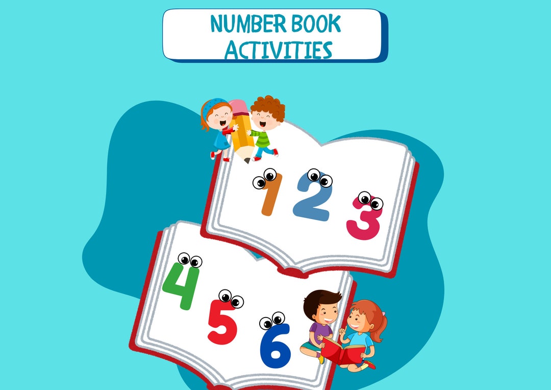 Number Activities for Kids, Math Workbook, Pre-school Math Learning ...