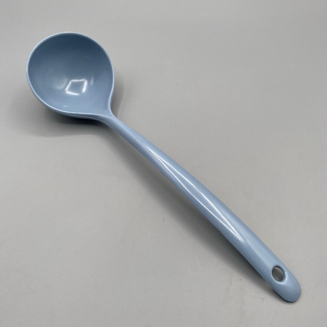 Vintage COPCO Melamine Ladle Pastel Blue Plastic Utensil Made in Taiwan ...