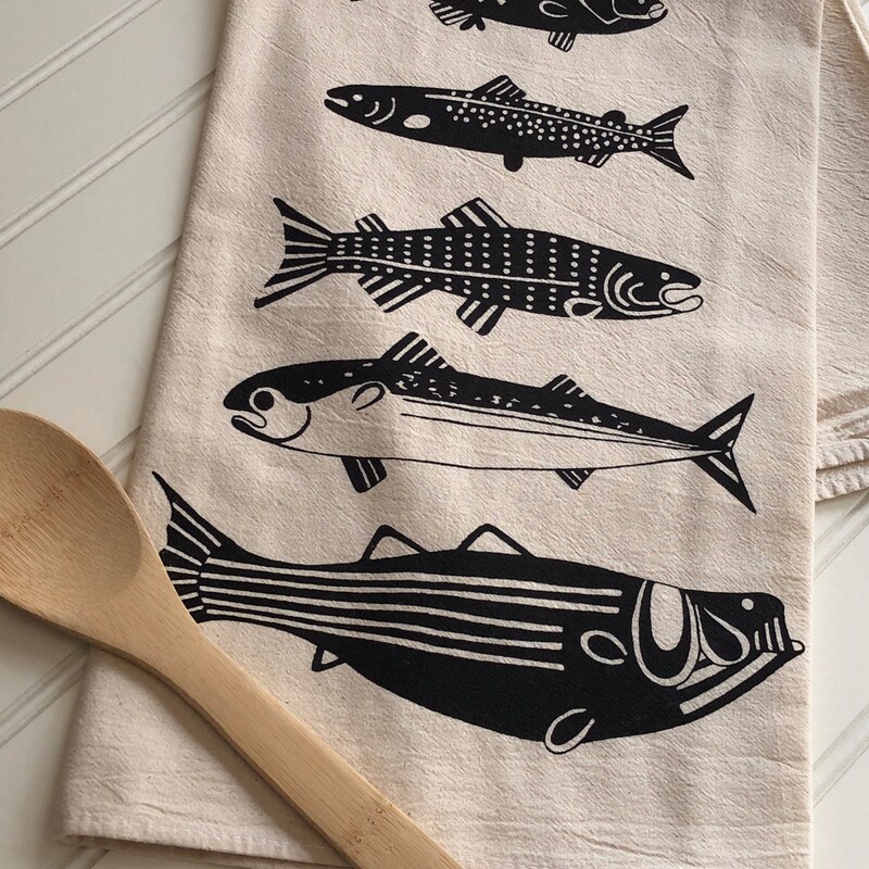 Fish Hand Towels - Etsy