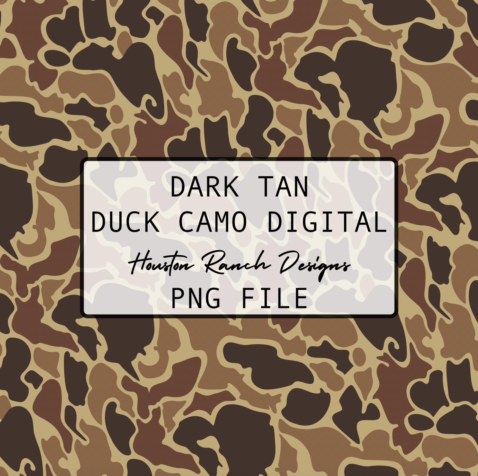 Duck Camo Background DUCK CAMO GREY/GREY SIZE: .85" X 5" – ADAMS