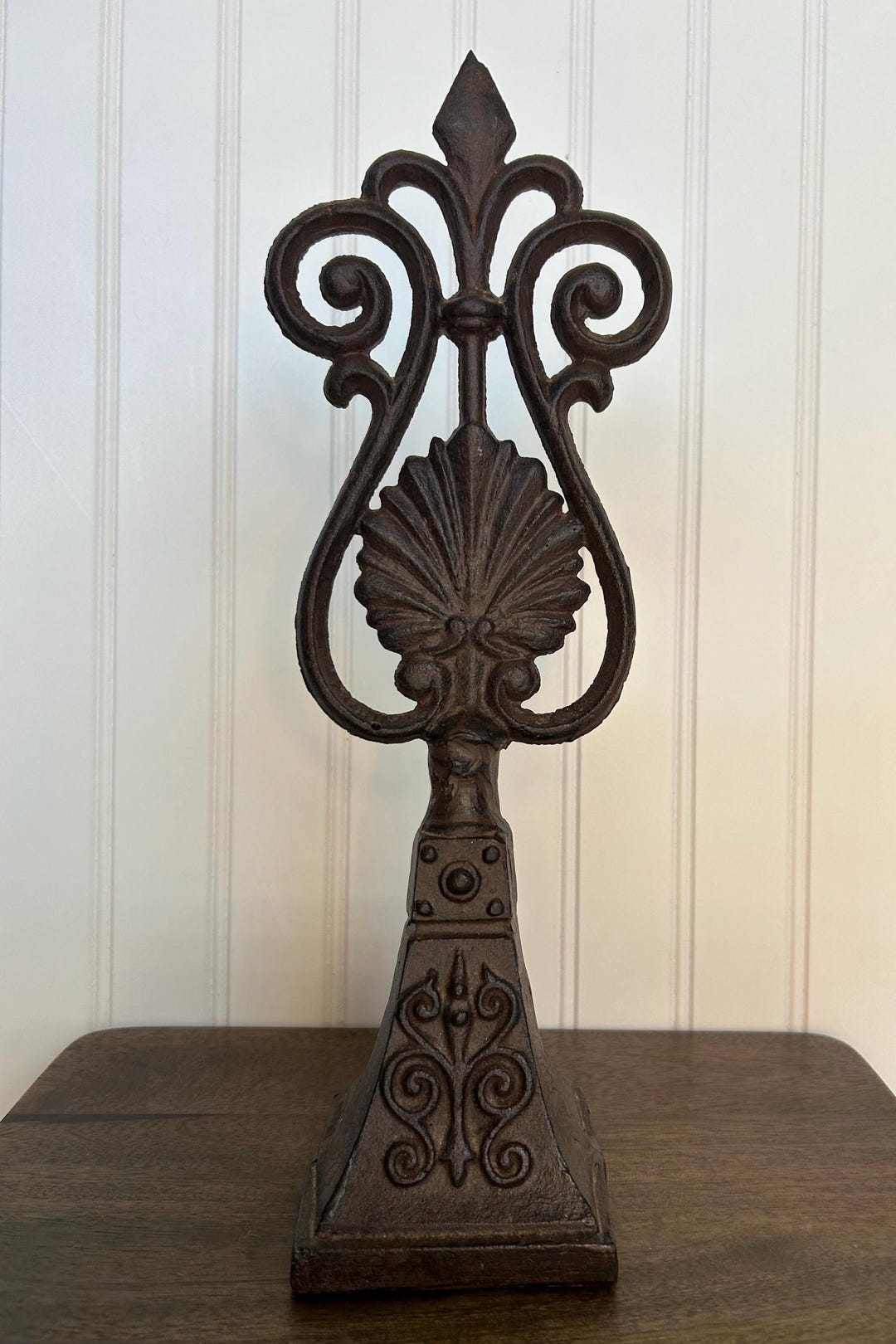 Antique Fence Finial Topper/ Cast Iron Decor /gate Fence/ Gate Post ...