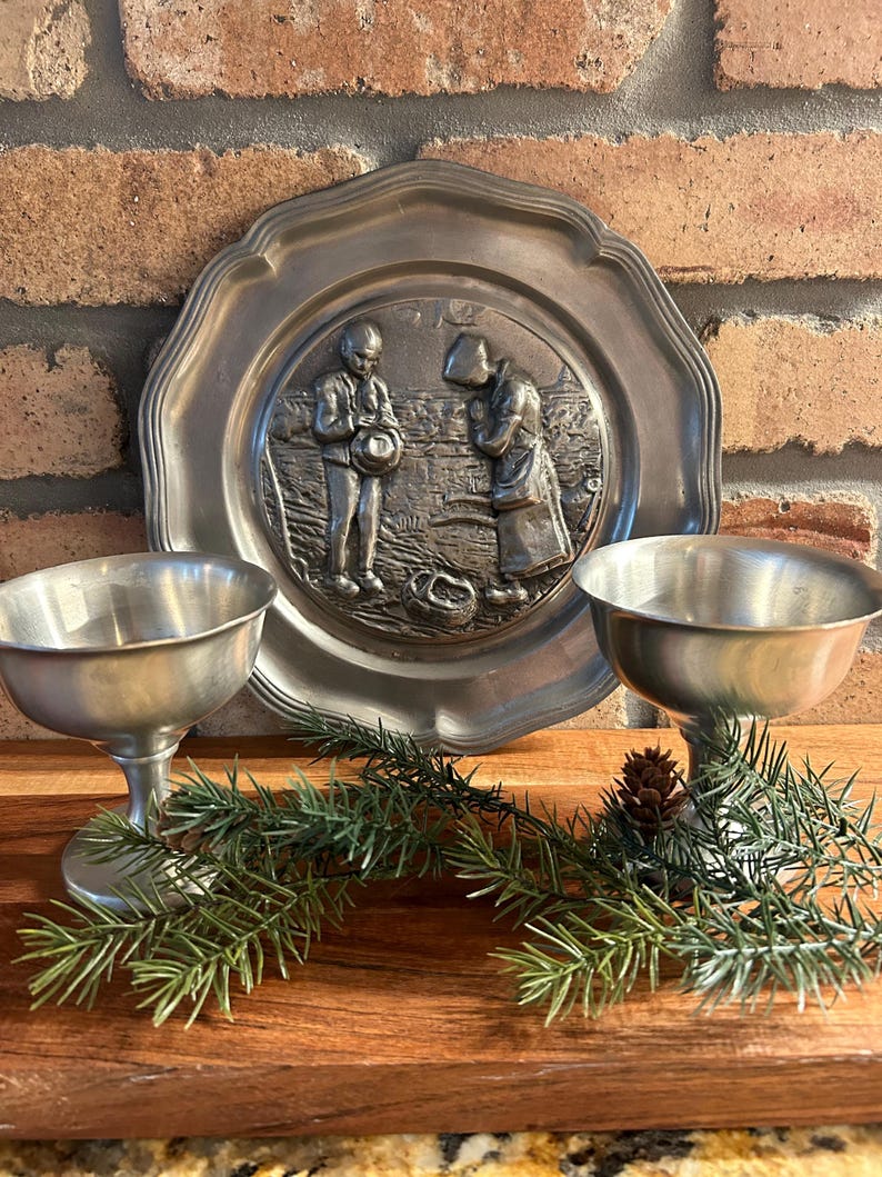 Vintage Preisner Pewter Goblets/wine Glasses/ Metal Set of 5 - Etsy