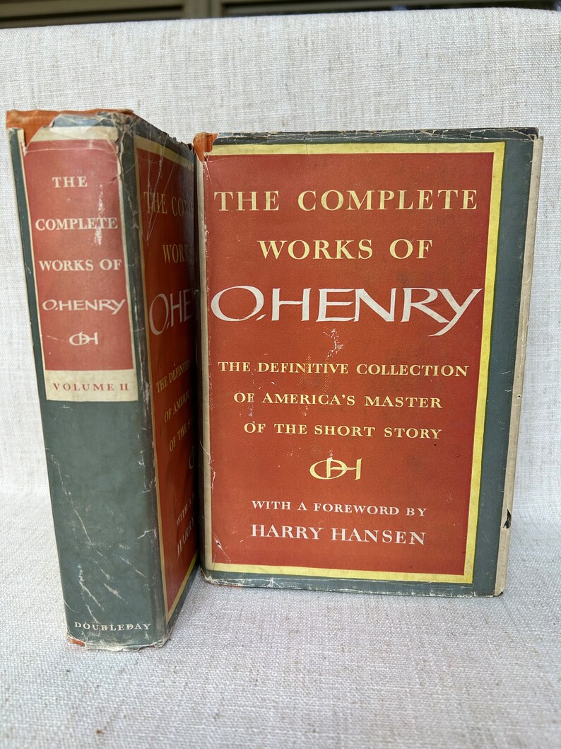 The Complete Works of O’henry Vol I-II - Etsy