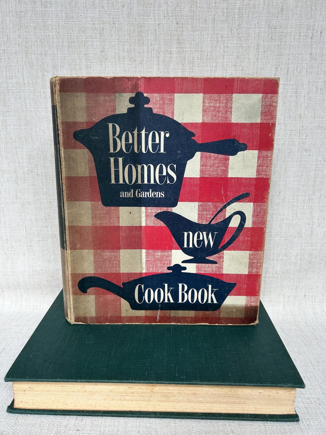 Better Homes & Gardens Cookbook: 1953 First Edition, Red Plaid Binder ...