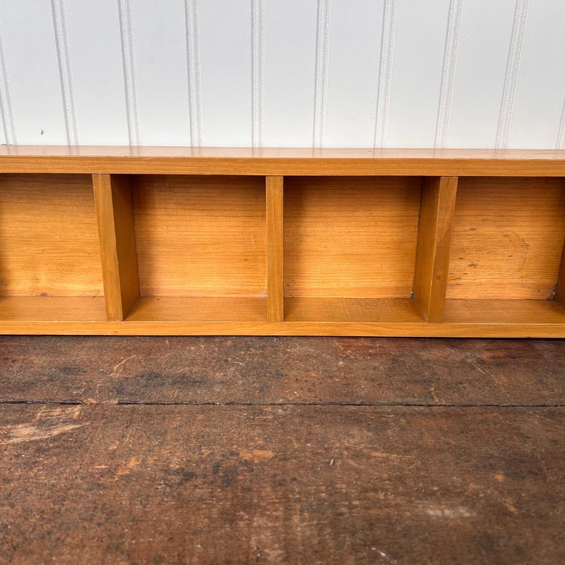 Wood Box Shelves - Etsy