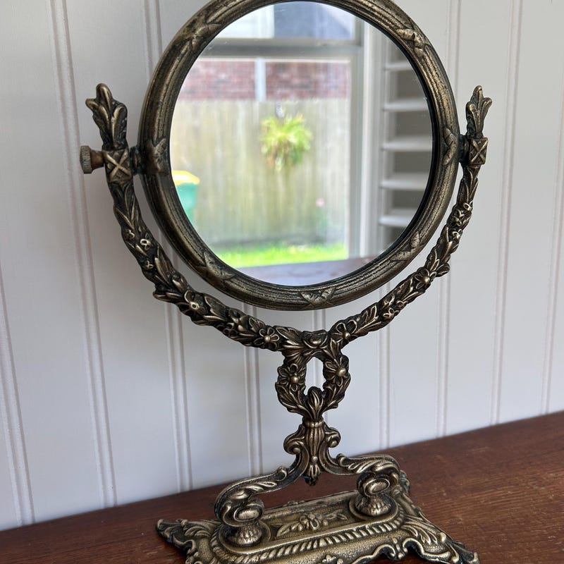Antique Standing Mirror - Etsy