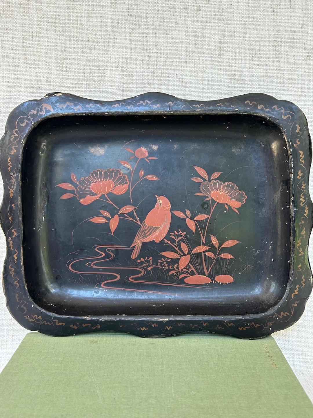 Fine Antique Japanese Lacquer Tray C1880 - Etsy