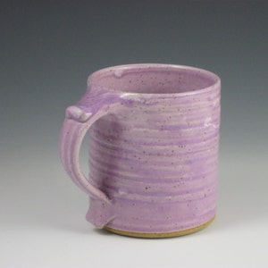 Glossy Violet Purple Thumbrest Coffee Mug - Etsy
