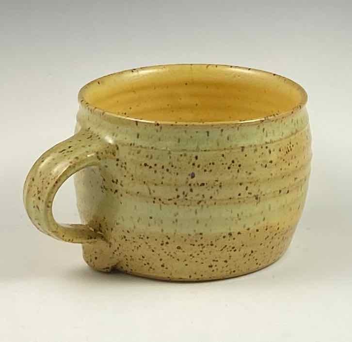 Matt Green Gold Chowder Mug - Etsy