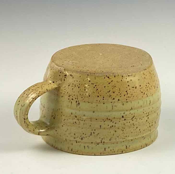 Matt Green Gold Chowder Mug - Etsy