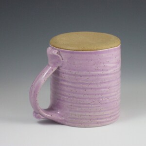 Glossy Violet Purple Thumbrest Coffee Mug - Etsy