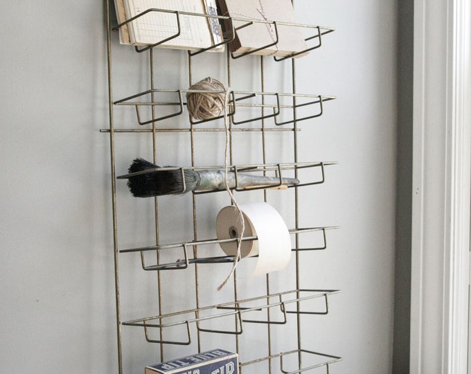 Vintage Wire Shop Display - Etsy
