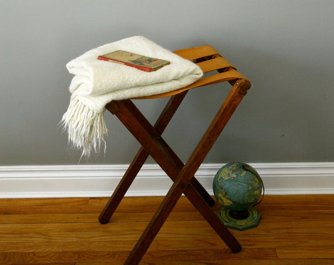 Rustic Luggage Rack - Etsy