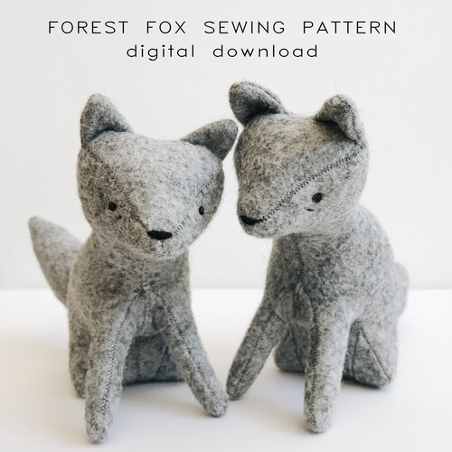 Fox Plush Pattern - Etsy