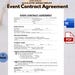 Event Contract Agreement Template: Editable Planner Contract (PDF ...