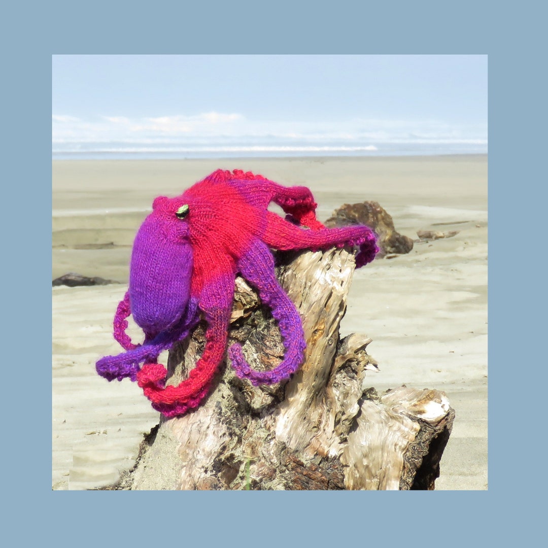Knitting Pattern - Omniscient Octopus - Etsy Australia