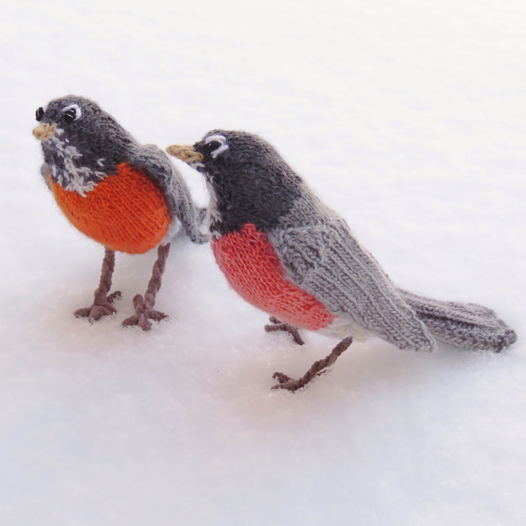 Knitting Pattern Rockin' Robins - Etsy UK