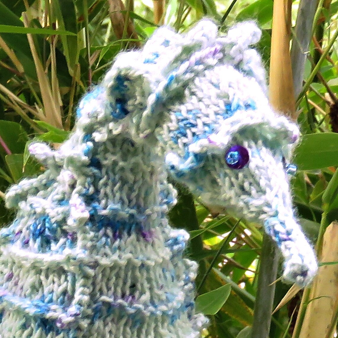 Knitting Pattern - Secretive Seahorse - Etsy