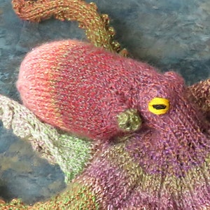 Knitting Pattern - Omniscient Octopus - Etsy Australia