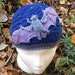 Knitting Pattern Bats in the Night Sky Beanie - Etsy