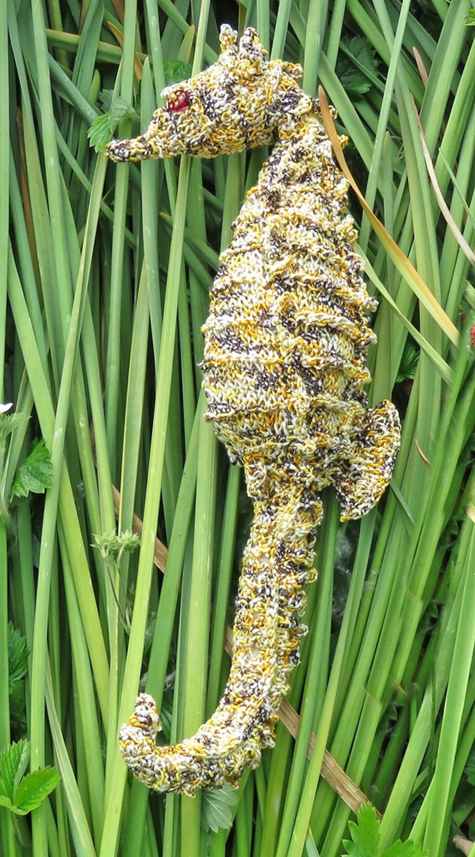 Knitting Pattern - Secretive Seahorse - Etsy