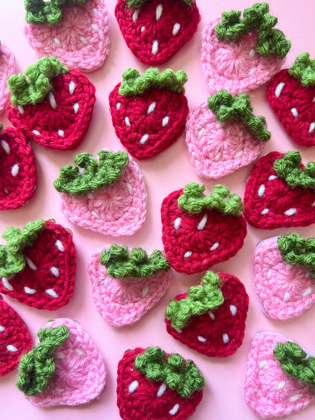 Strawberry Snap Hair Clip, Cute Kawaii Hair Accessory for Kids and ...
