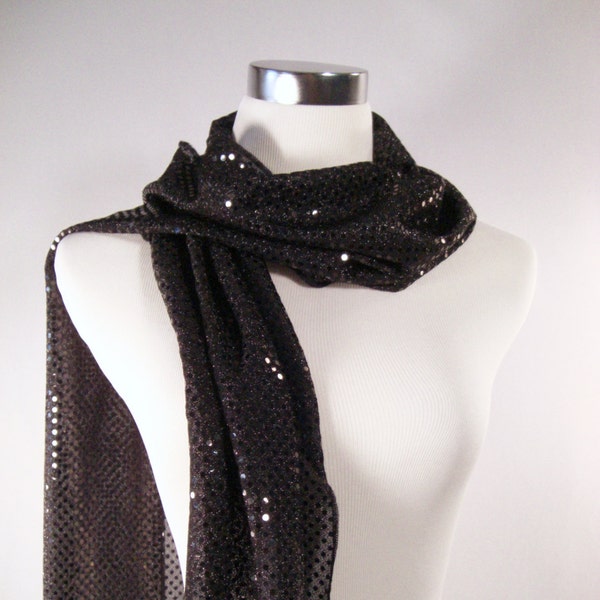 Sequin Scarf - Etsy