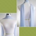 Ice Blue Chiffon Wedding Scarf / Evening Wrap – Custom Made Long Ice ...