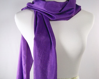 Royal Purple Scarf | Etsy