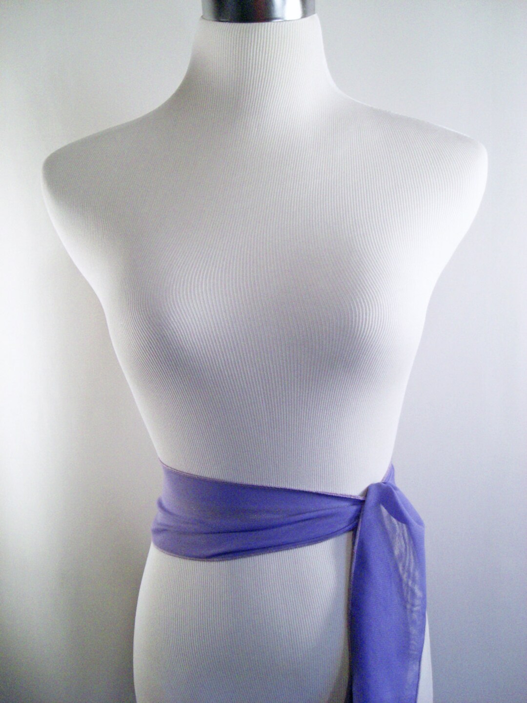 SALE - Wedding Sash - Violet Purple Chiffon Sash - Long Sash Belt Tie ...